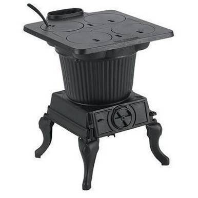 Cast Iron Heater 1000 Sq Ft, 60K Btu, Bituminous Coal