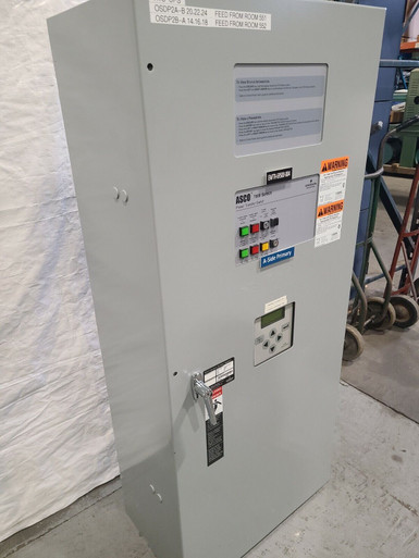 Emerson Power Transfer Station: Asco Switch & Plc