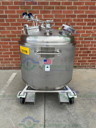 Precision Stainless 600L Ss Jacketed Reactor 45 Psi