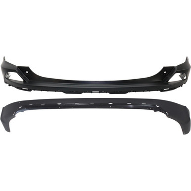 Toyota Rav4 Rear Bumper Cover (2016-2018) Upper and Lower