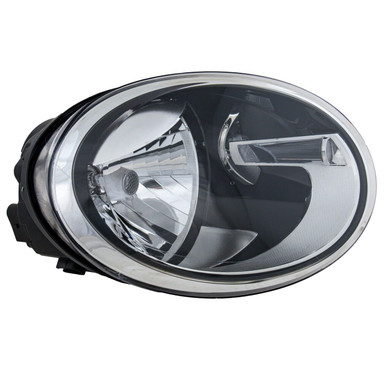 VW Beetle Right Side Halogen Headlight Assembly (2012-2019)