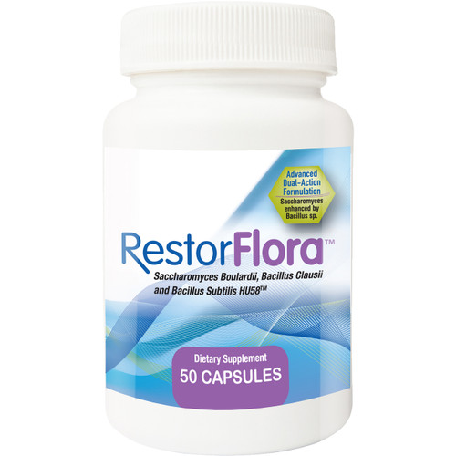 RestorFlora 50 Capsules Microbiome Labs - dietaryfit.com