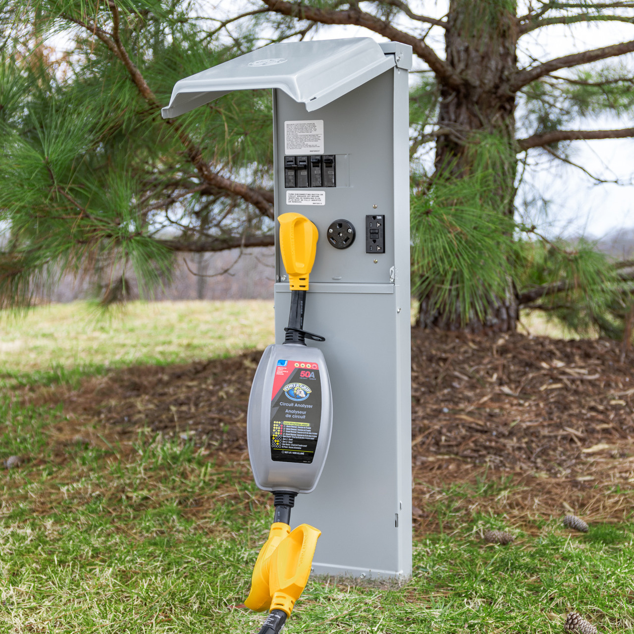 Power Grip Circuit Analyzer Dogbone- 24", 50A, 125/250V 55313 - Camco ...