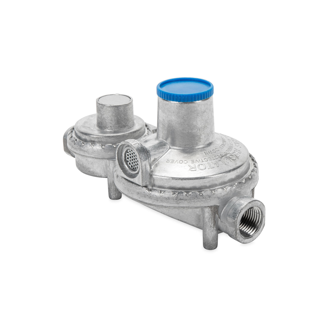 Two Stage Regulator-Horizontal, Clamshell 59323 - Camco Dealer