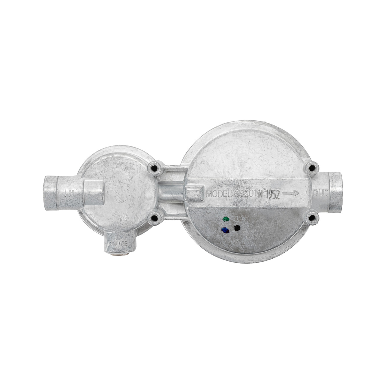 Two Stage Regulator-Horizontal, Clamshell 59323 - Camco Dealer