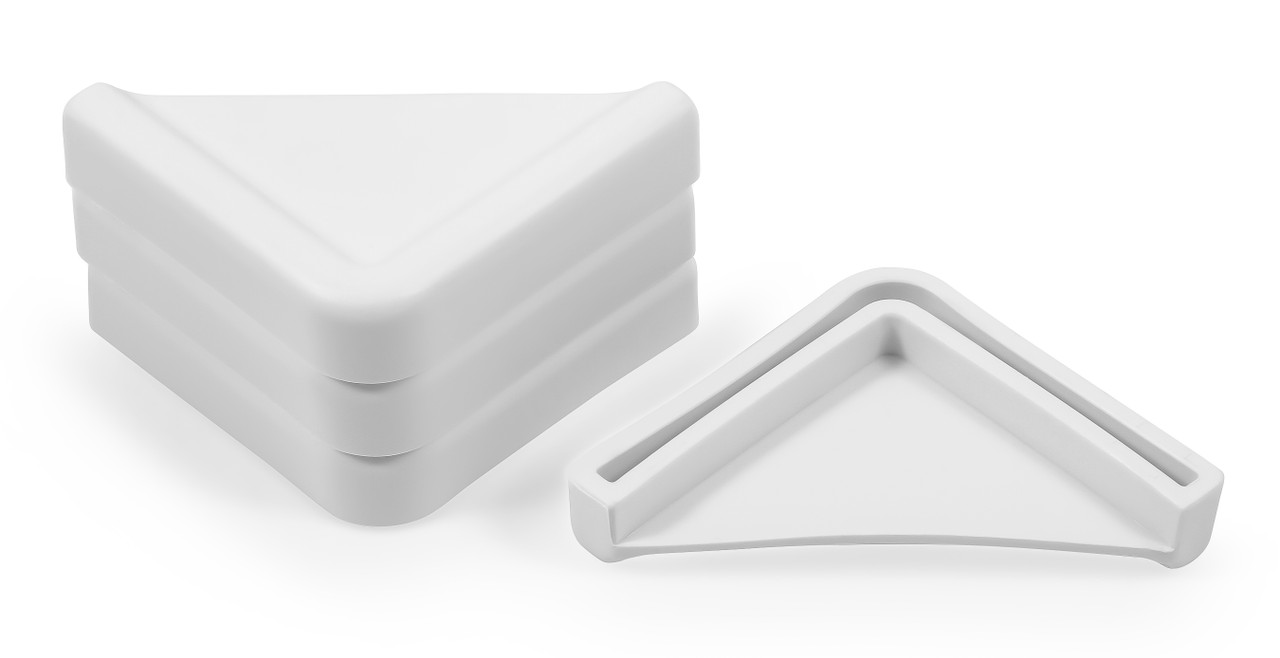 RV Slide Out Corner Guards, Polar White (Eng/Fr) 42194 - Camco Dealer