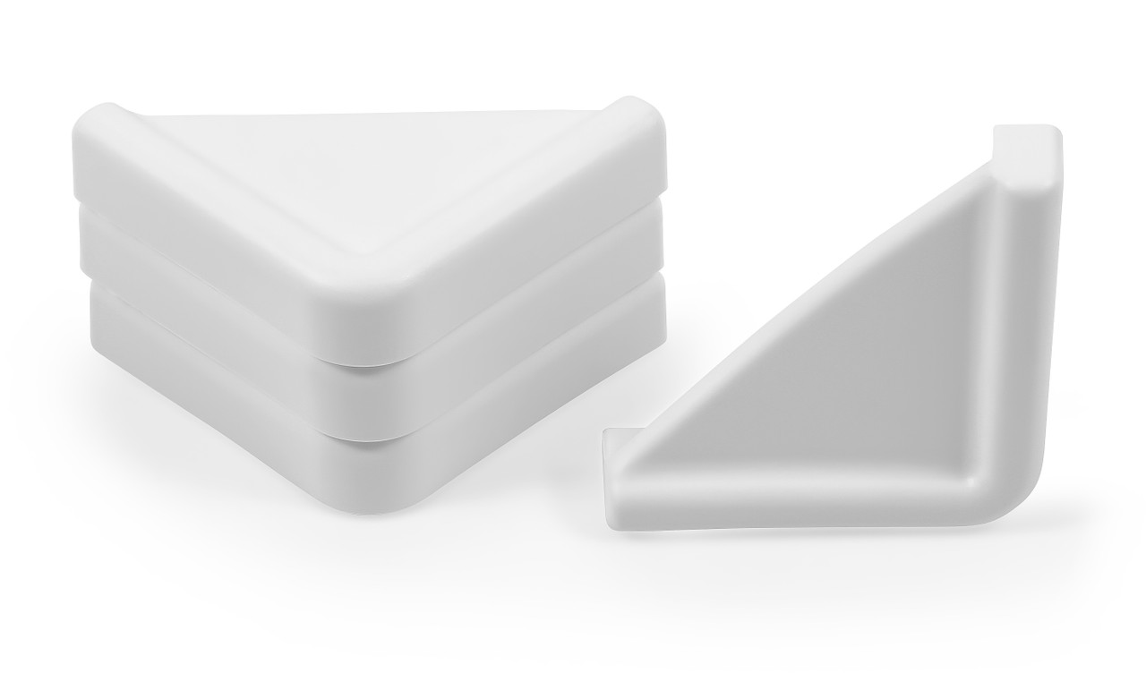 RV Slide Out Corner Guards, Polar White (Eng/Fr) 42194 - Camco Dealer