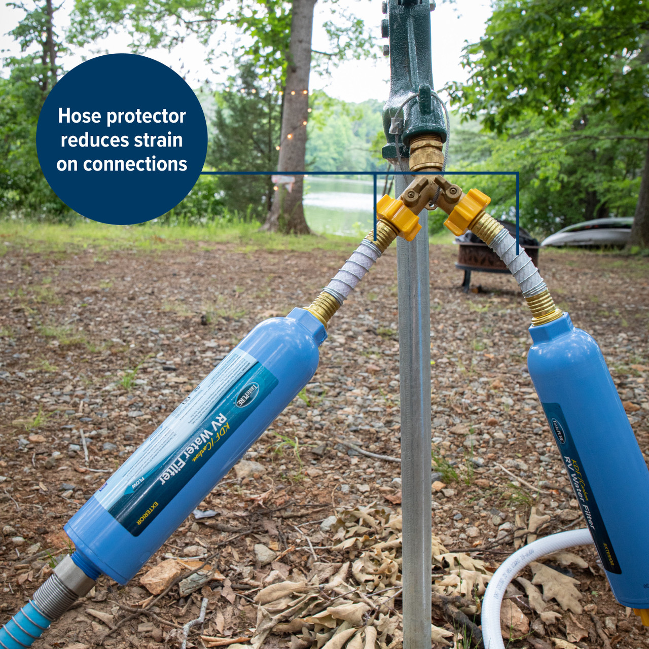 Flexible Hose Protector with Gripper (E/F) LLC 22703 - Camco Dealer