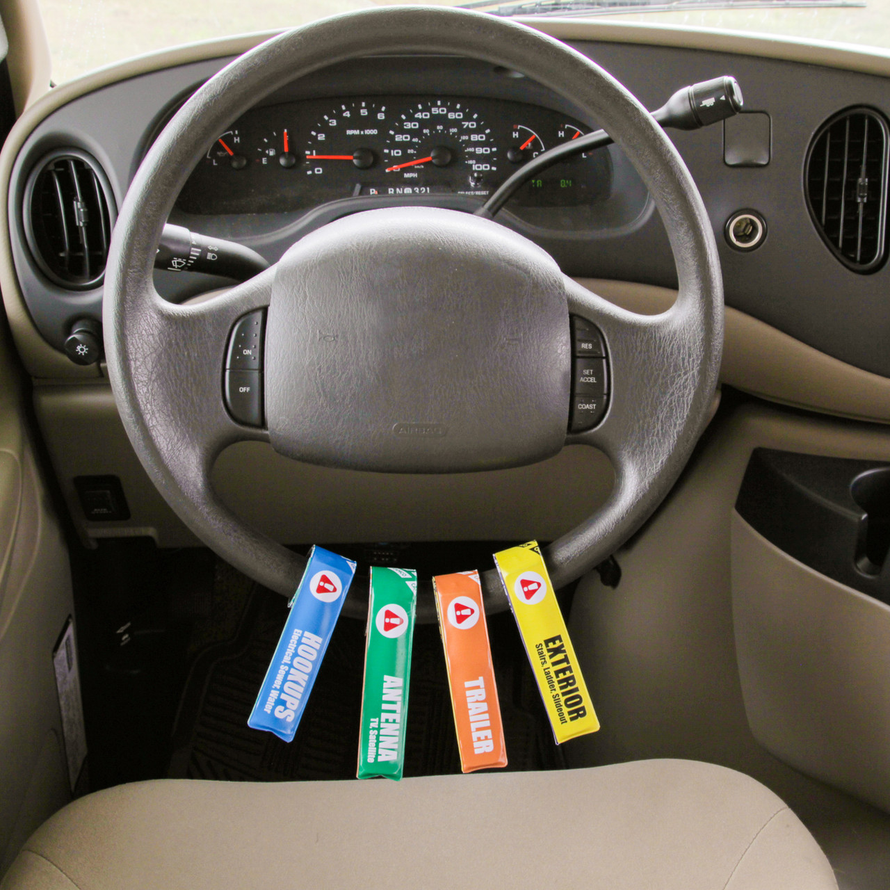 RV Steering Wheel Check Bands 53098 - Camco Dealer