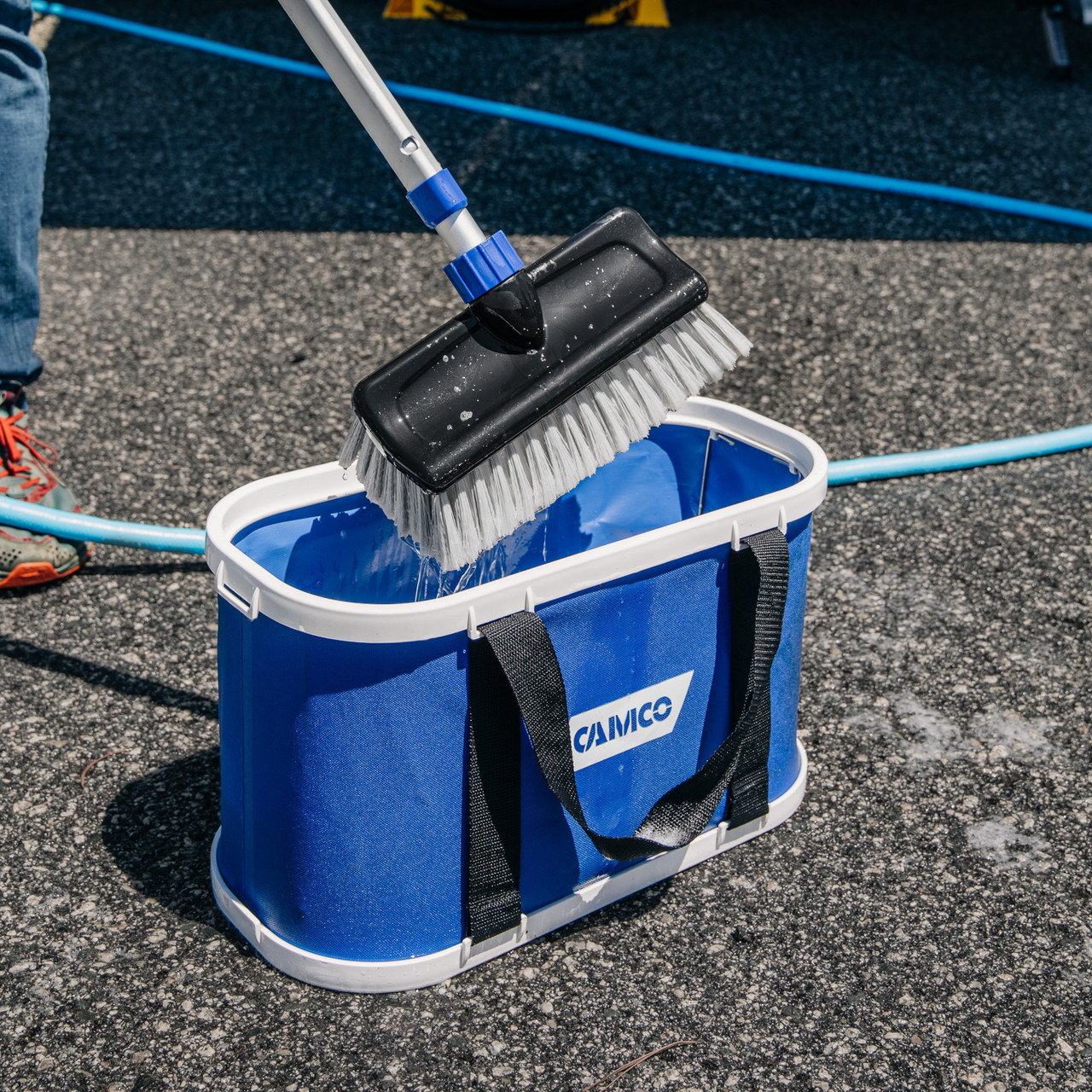 Collapsible Wash Bucket, Rectangular 42973 - Camco Dealer