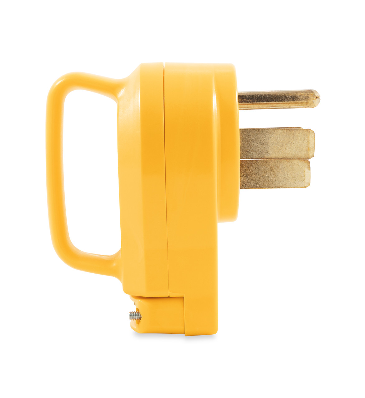 50-Amp Power Grip Replacement Male Plug with Handle, 125-250V / 12500W ...