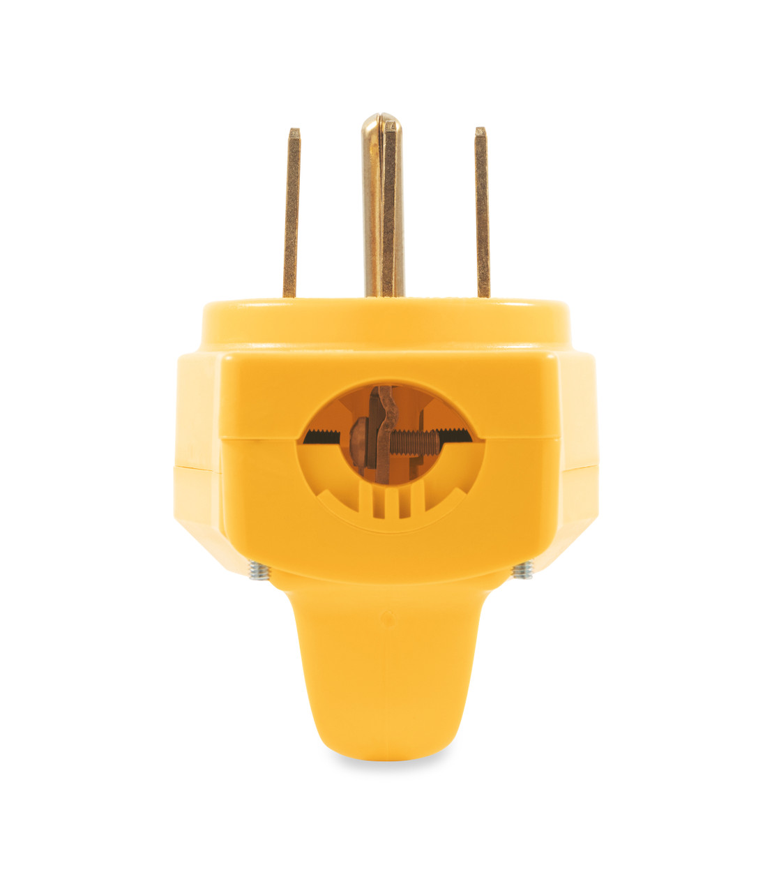 50-Amp Power Grip Replacement Male Plug with Handle, 125-250V / 12500W, cETLus 55255 - Camco Dealer