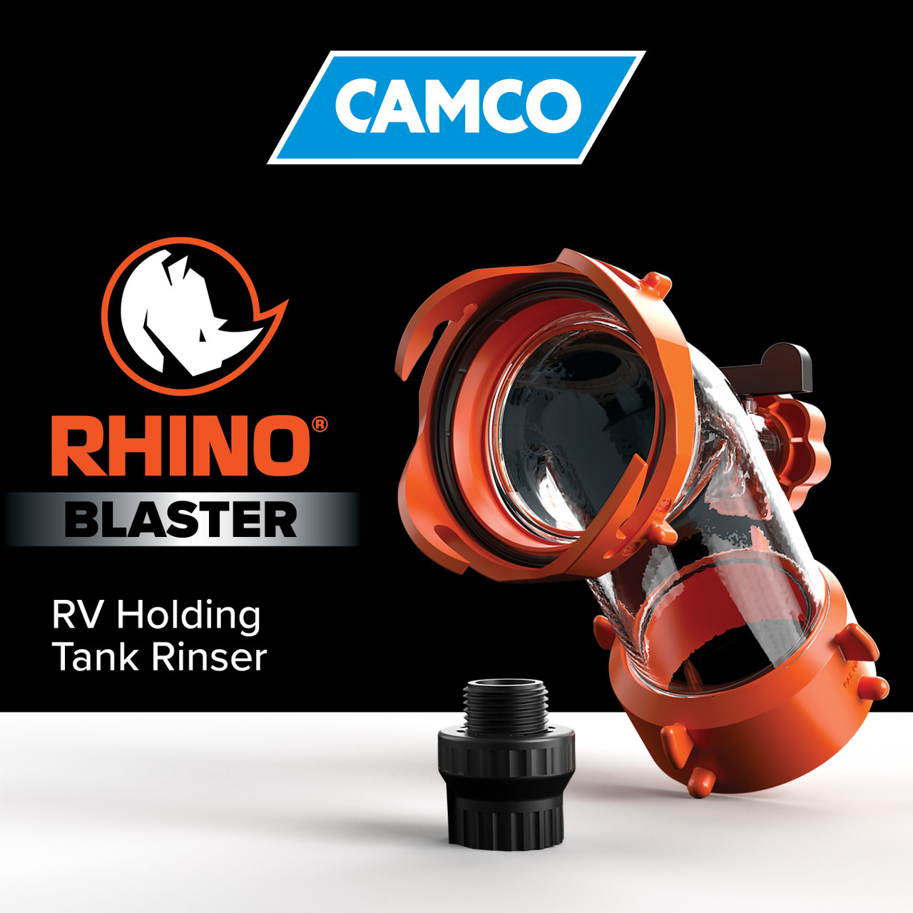 Camco Rhino Blaster — Camper Holding Tank and RV Portable Waste Tank ...