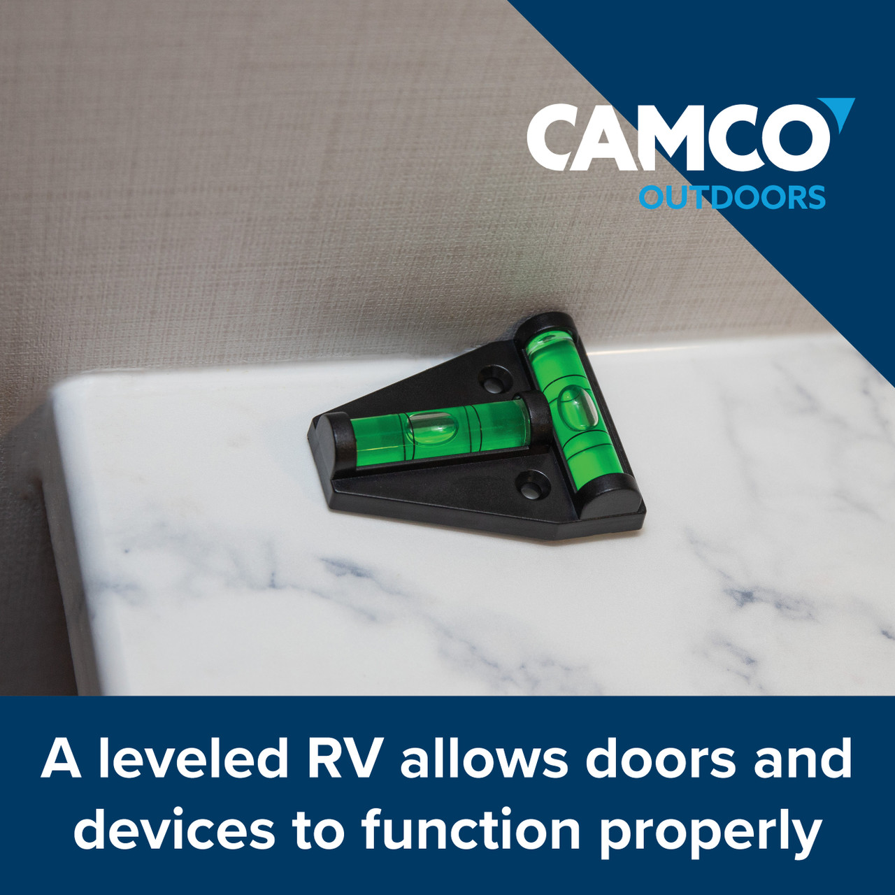 Level - T Level, Precision Two-Way (E/F) 25543 - Camco Dealer