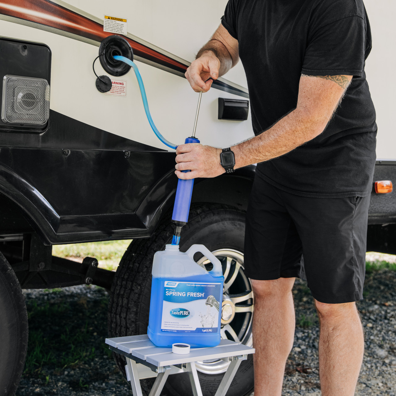 Camco Camper/RV Antifreeze Hand Pump Kit — Simplifies RV Winterization ...