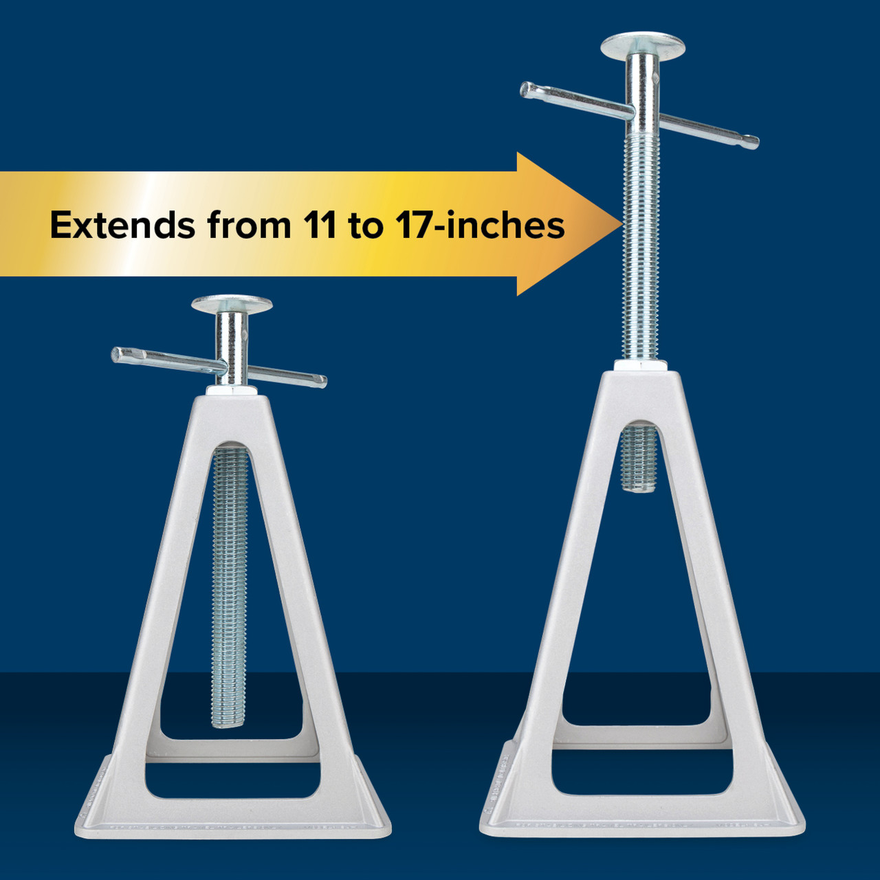 Camco Aluminum Stack Jacks — Stabilize & Position Your RV, Trailer Or ...