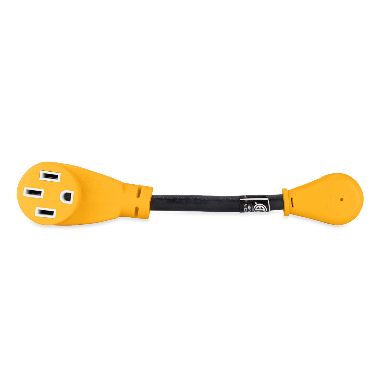 Power Grip 12" Dogbone Adapter, 15AM/50AF, 125V/1875W, cETL 55168 ...