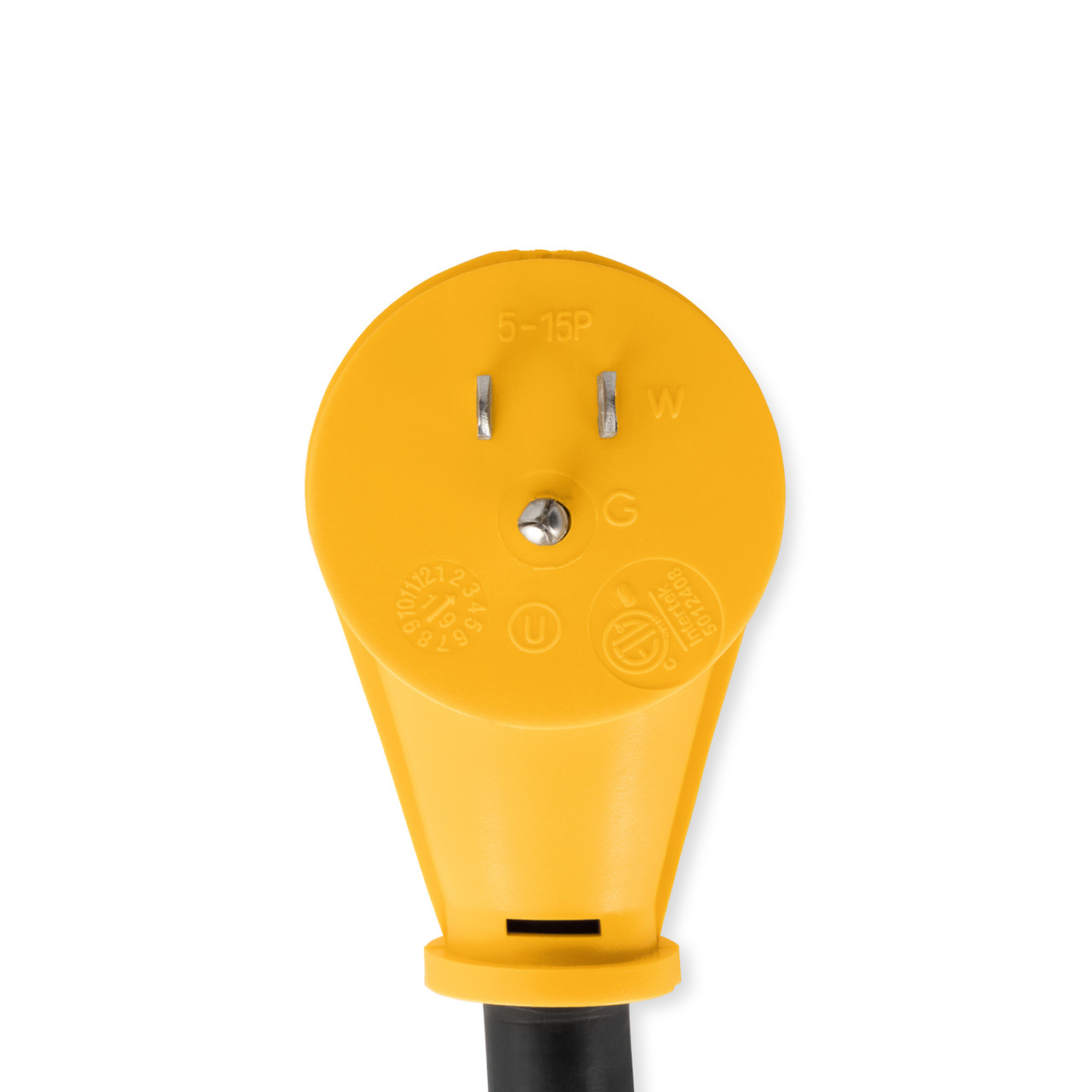 Power Grip 12" Dogbone Adapter, 15AM/50AF, 125V/1875W, cETL 55168 ...