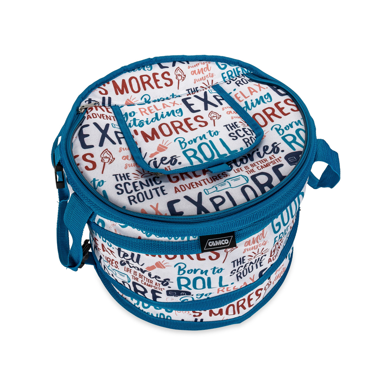 LIBATC - Pop-Up Cooler, Graffiti Design 53416 - Camco Dealer