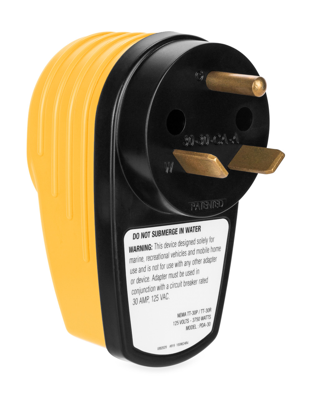 Camco Power Grip RV 30-Amp Circuit Analyzer Adapter with Integrated ...