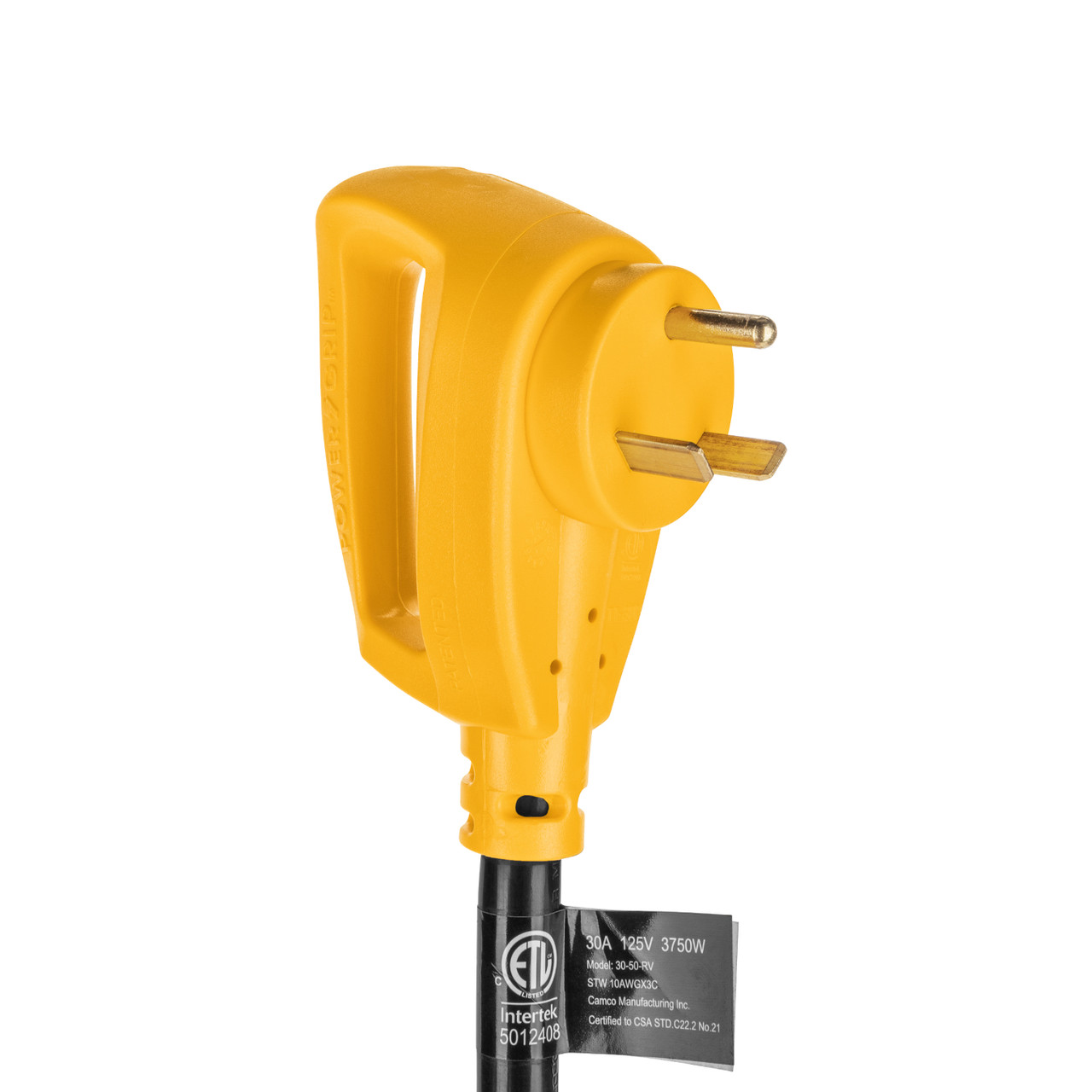 Power Grip 18" Dogbone, 30AM/30AF, 125V/3750W, cETL 55205 - Camco Dealer