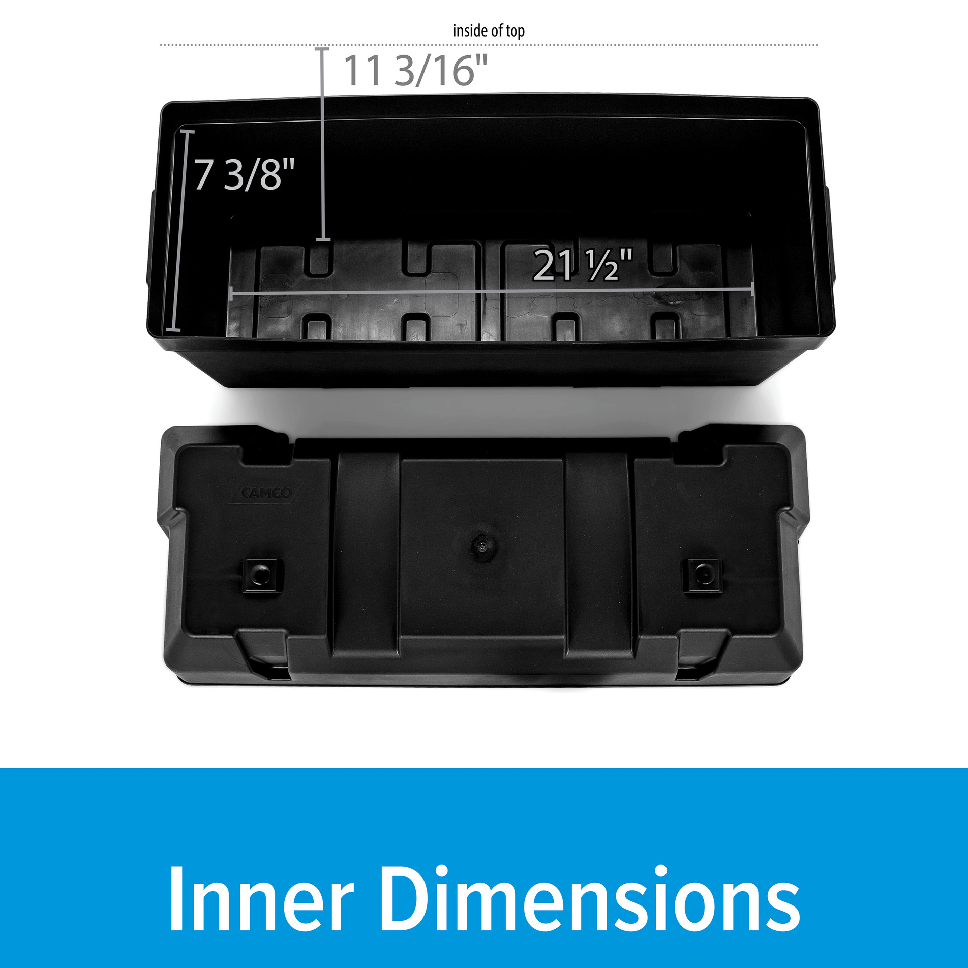 Camco Double Battery Box 55374 - Camco Dealer