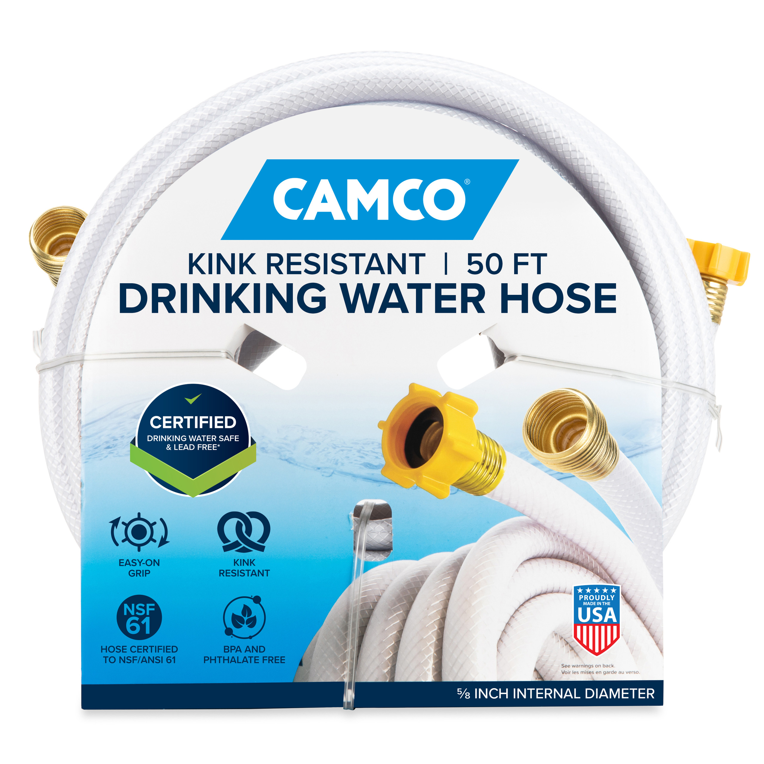 RhinoFLEX 10' Sewer Hose Extension w/Swivel Bayonet & Lug 39764 - Camco ...