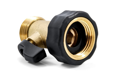 Fresh Water Hose Valve, Straight, Brass (E/F) LLC 20223 - Camco Dealer
