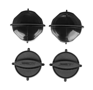 RV Sewer Hose Storage Caps (2 Bayonet, 2 Lug) Bagged 39754 - Camco Dealer