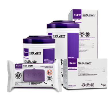 Super Sani-Cloth Germicidal Disposable Wipe – Multiple Sizes Available ...