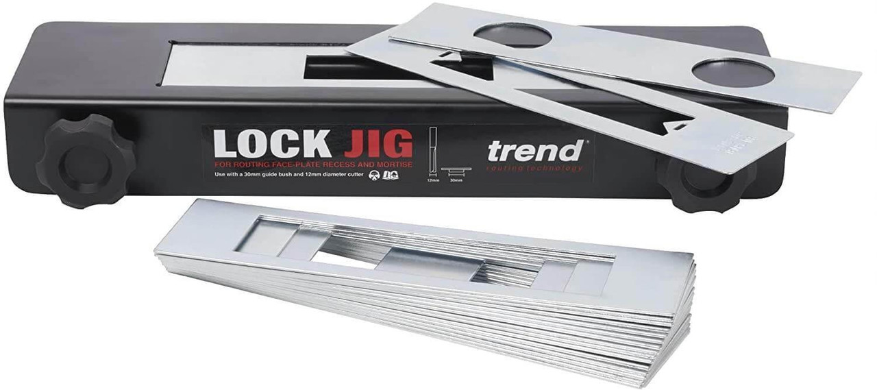 Trend LOCK/JIG Lock Jig C/W Guide bush and 16 Templates