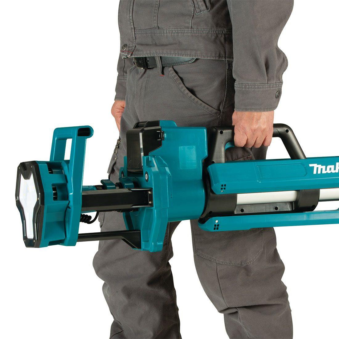 Makita DML814 Cordless 18v LXT LED 3 Way Tripod Site Light 3000 Lumens ...