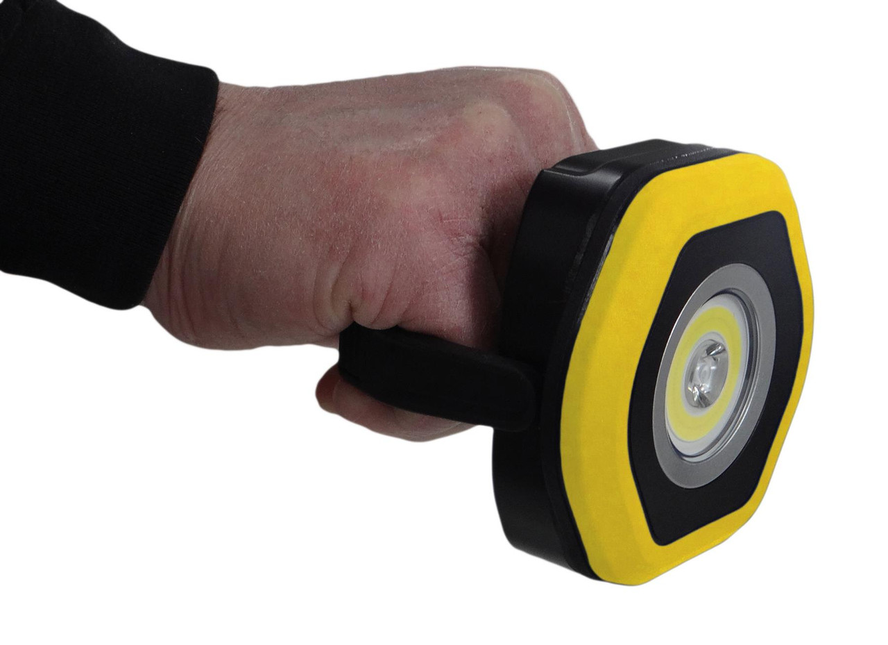 Elite 15W Twin Beam LED Rechargeable Light with USB Port (LED15WRPL) - AHC Powertools