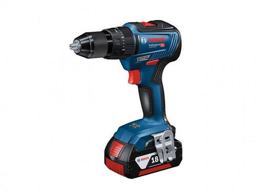 Bosch Professional GSB 18V-55 18V Brushless Combi Drill 2 x 5.0ah Battery