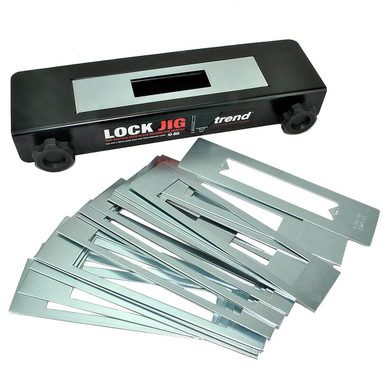Trend LOCK/JIG Lock Jig C/W Guide bush and 16 Templates