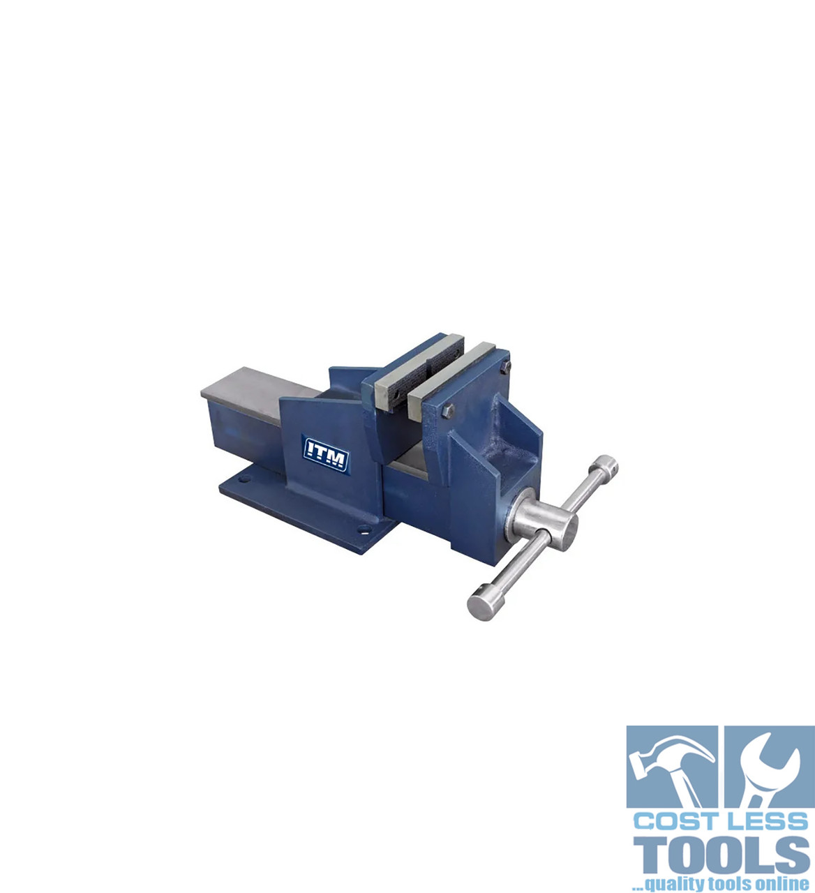 Trademaster Fabricated Steel Bench Vice Straight Jaw 150mm - Cost Less ...