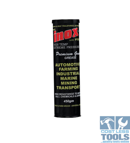 Inox MX8 PTFE High Temp Extreme Pressure Grease Cartridge 450g - Cost ...