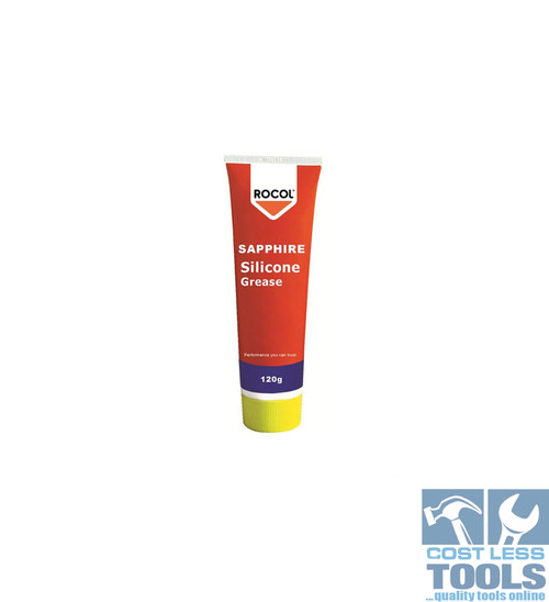 Rocol Sapphire Silicone Grease (MX22) 120g - Cost Less Tools