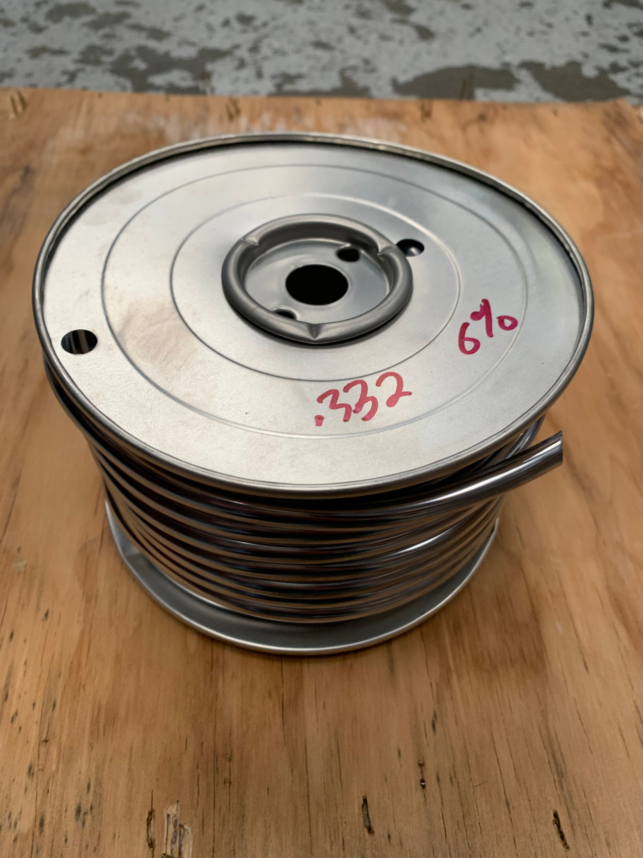 6% Antimony Lead Wire 50 lbs 2-25 - Great for Bullet Swaging - RotoMetals