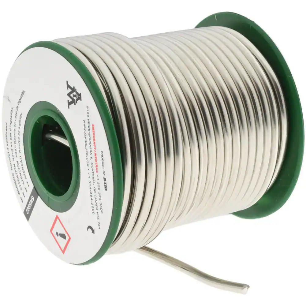Lead-Free Solder: Alloy 95/5S6 1 Lb., 13 Gauge - RotoMetals