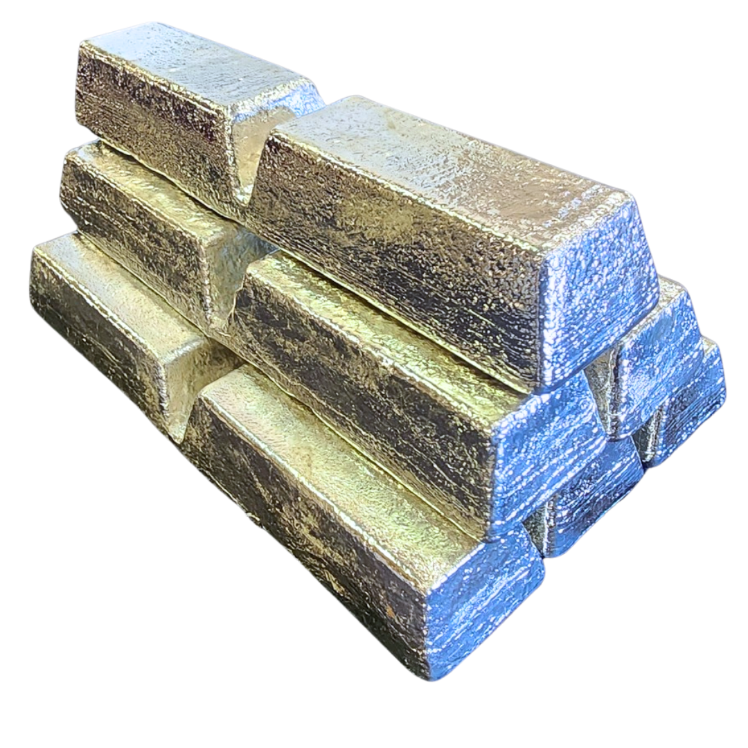 Pure Tin Notch Bar ~4 lbs Grade A - RotoMetals