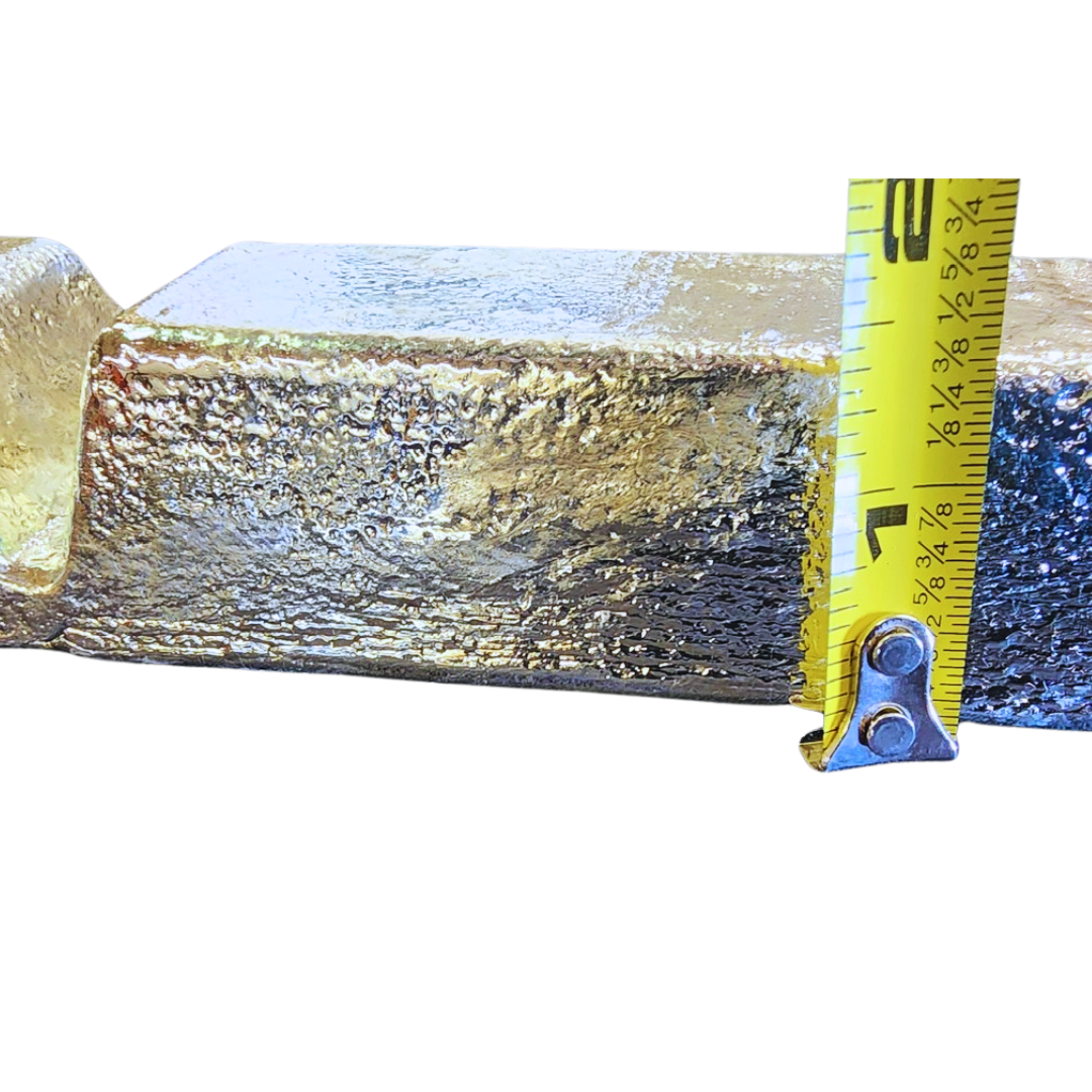 Pure Tin Notch Bar ~4 lbs Grade A - RotoMetals
