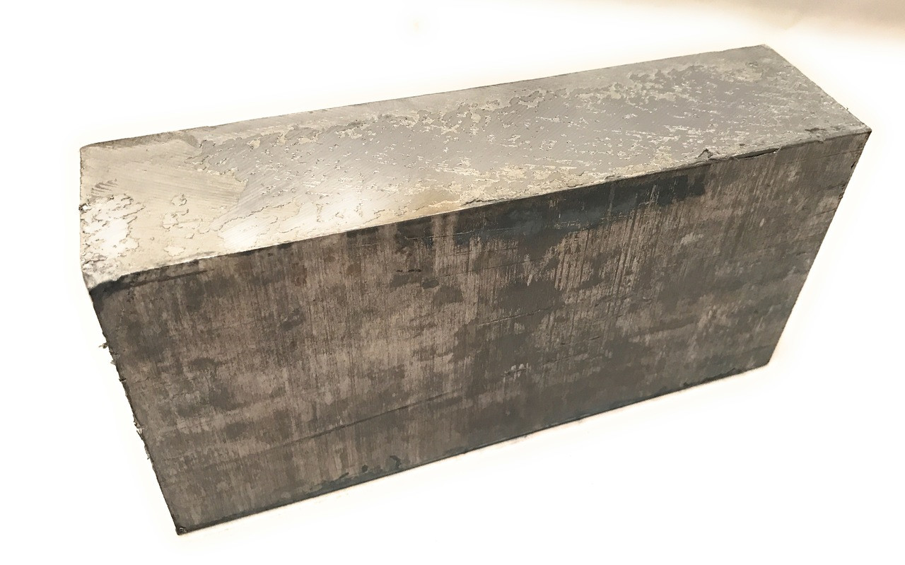 Lead Brick 2" x 4" x 8" 99.9% Pure - RotoMetals