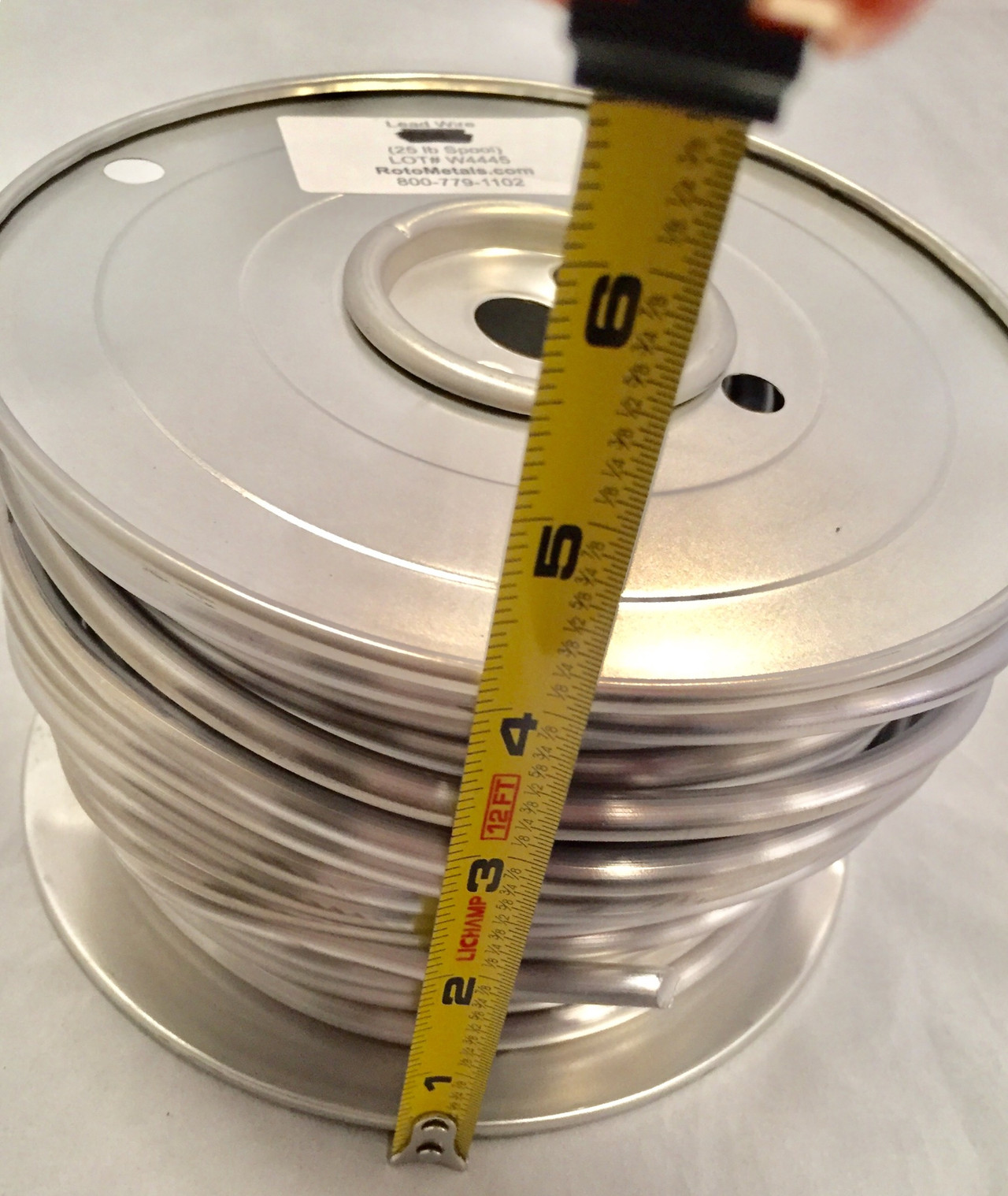 Lead Wire 25 lb Spool - RotoMetals