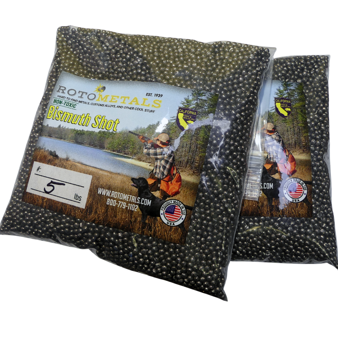 RotoMetals Bismuth Non Toxic alternative to lead