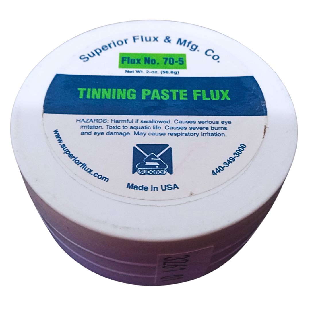 #70-5 Acid Paste Flux 2 Oz Tins - RotoMetals