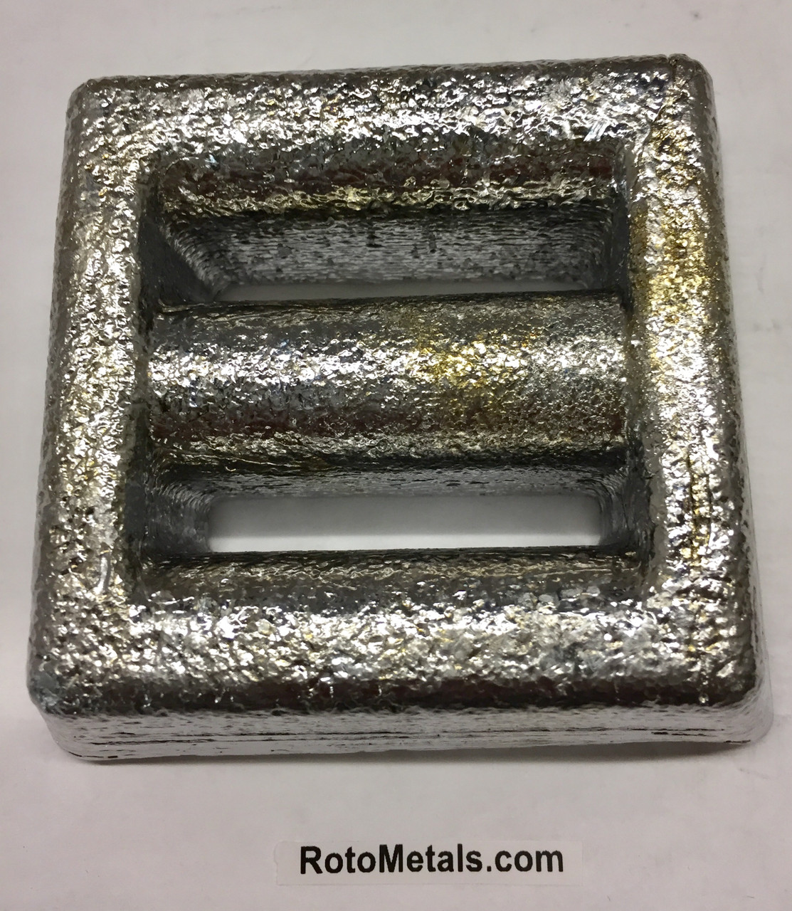 Uncoated Lace Thru Style Hard Weights 4 Lb Scuba Diving - RotoMetals