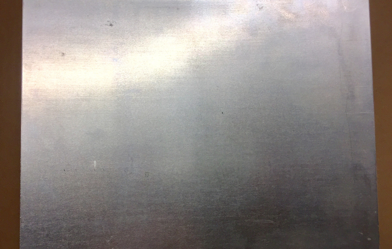 Zinc Etching Plate - 8" x 10" - RotoMetals