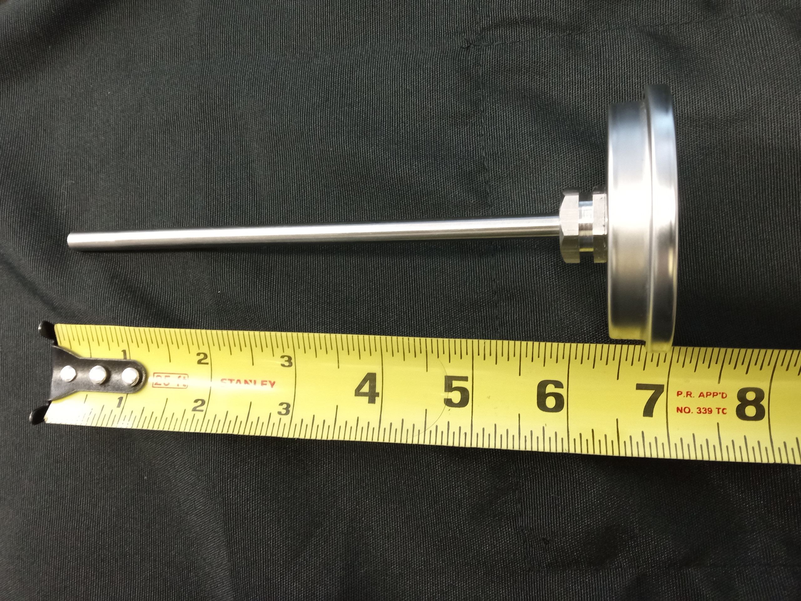 Lead Bullet Casting Thermometer 6" - RotoMetals