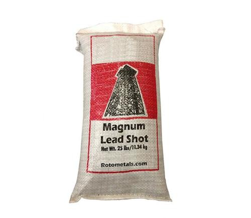 Eagle Magnum Lead Shot 25 lbs Bag - RotoMetals